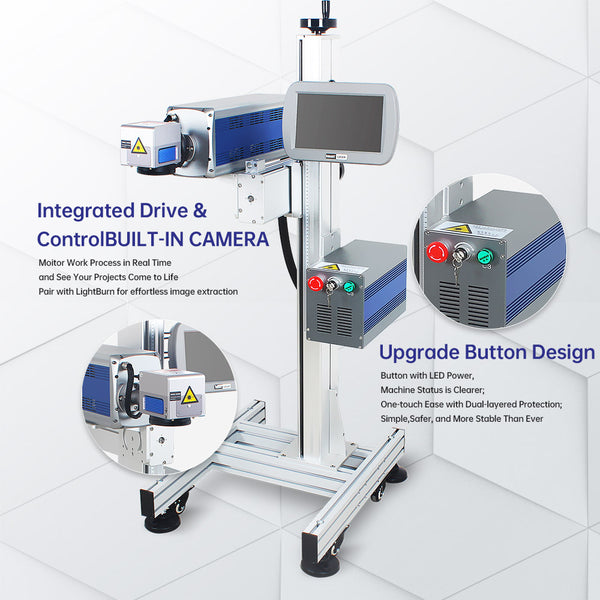 G series CO2 flying laser marking machine(DAVI laser source) – MAC laser